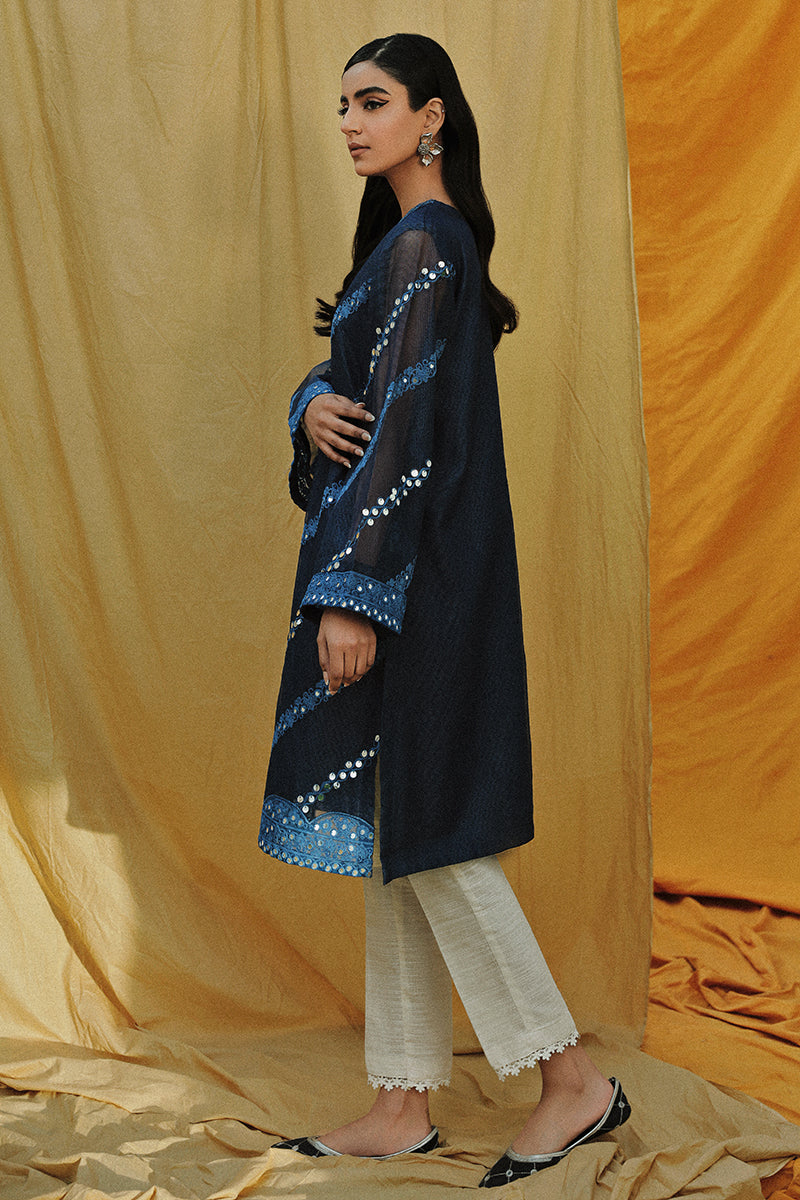 Cross Stitch | Exclusive Pret | Moon Stone Embroidered Shirt - House of ...