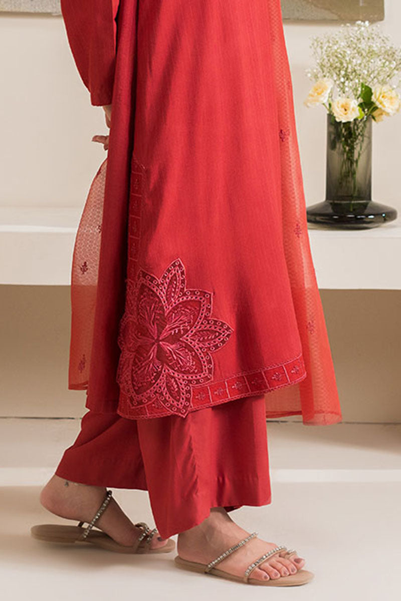 Cross Stitch | Basic Pants | Saffron Gold Trouser - House of Maryam